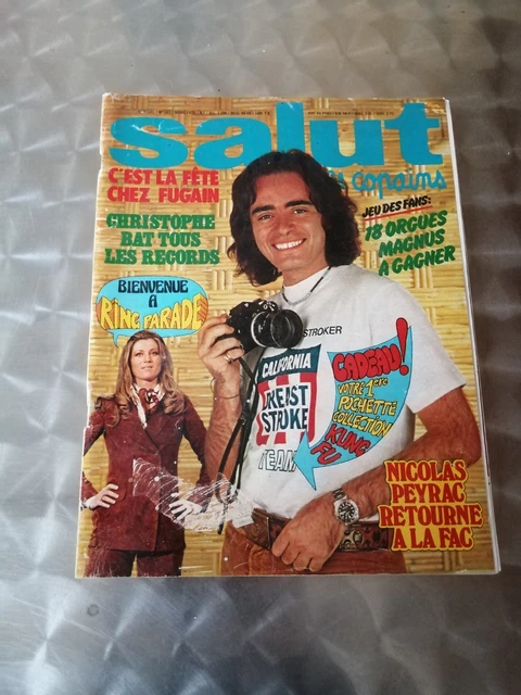 MAGAZINE SALUT LES Copains - N° 163 - Mars 1976 - Avec Poster - EUR 9 ...