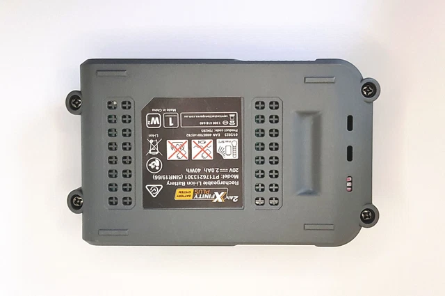XFINITY PLUS, 20V, 2AH, New Li-Ion battery, FERREX, WORKZONE ...