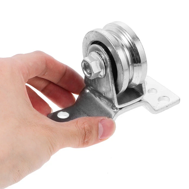 SMALL PULLEY METAL Pulley Wheel Rope Lifting Pulley Wheel Silent Pulley ...