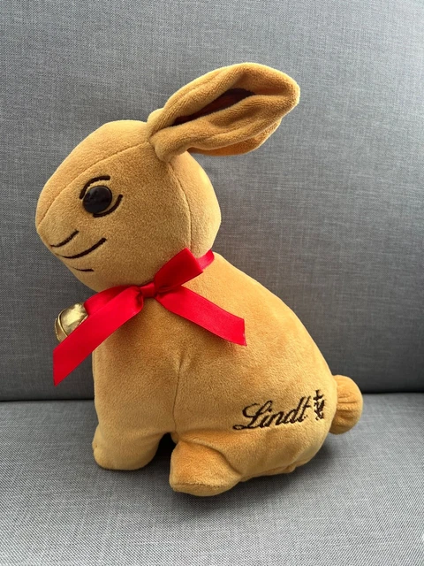 LINDT RABBIT PLUSH 9” Soft Toy Bunny Chocolate Collectable Gift £9.99 - PicClick UK