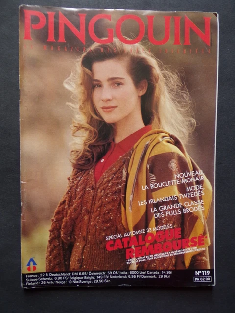 § CATALOGUE ANCIEN laine tricot PINGOUIN n° 119 EUR 6,00 - PicClick FR