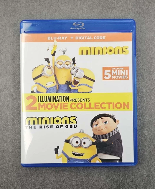MINIONS 2-MOVIE COLLECTION - Blu-ray + Digital DVDs £11.29 - PicClick UK