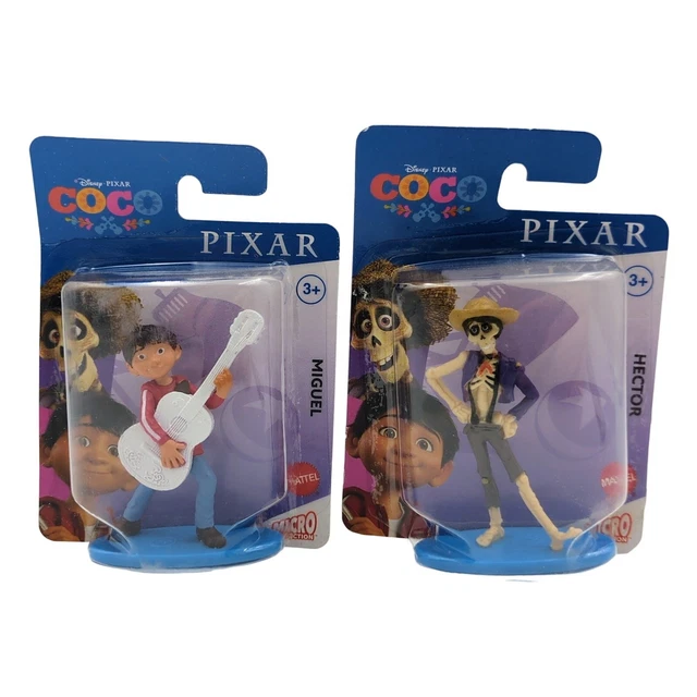 DISNEY PIXAR COCO Mini Figure Lot Miguel and Hector New in Package ...