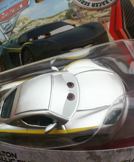 DISNEY PIXAR CARS 2 SILVER RACER SERIES Kmart LEWIS HAMILTON METALLIC ...