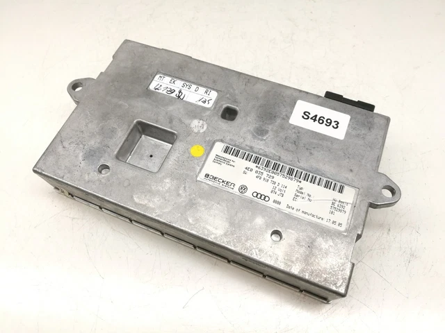 AUDI A6 S6 C6 Q7 4F Mmi Multimedia Kontrolle Modul 4E0035729 EUR 68,19 ...