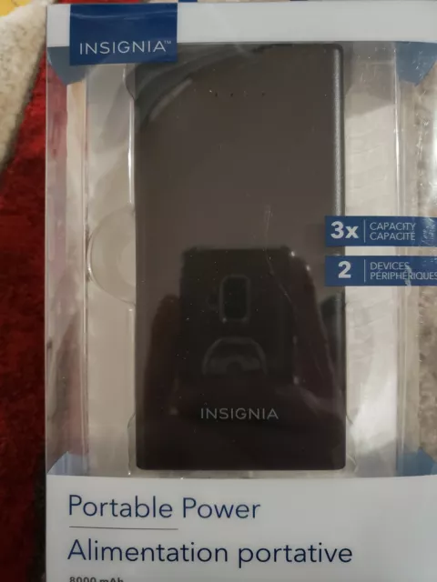 INSIGNIA 10,000MAH PORTABLE Power Bank Dual Usb - Ns-Mb10002-C $30.00 ... INSIGNIA 10,000MAH PORTABLE Power Bank Dual Usb - Ns-Mb10002-C $30.00 ...