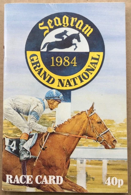 1984 GRAND NATIONAL Aintree Racecard winner Hallo Dandy £5.31 - PicClick UK