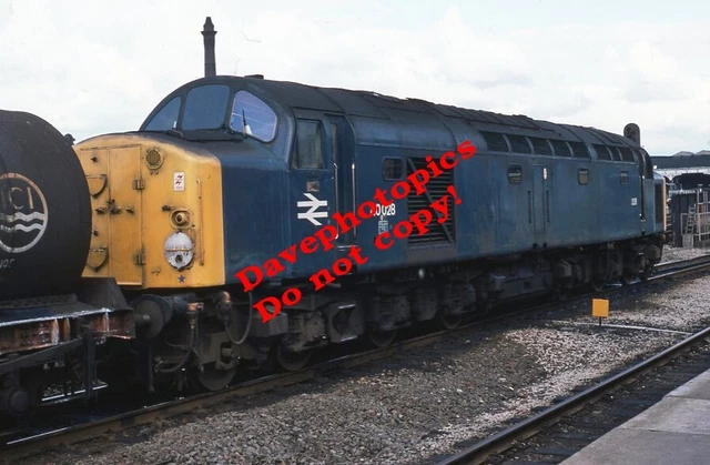 ORIGINAL 35MM Slide Railway Diesel /Steam 40028 @ Manchester Victoria ...