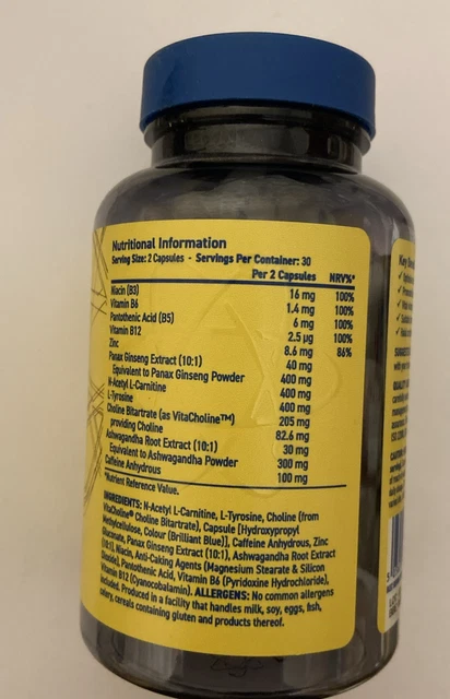 BRAIN FUEL CAPSULE Enhance Cognitive Function & Mental Clarity,Applied ...