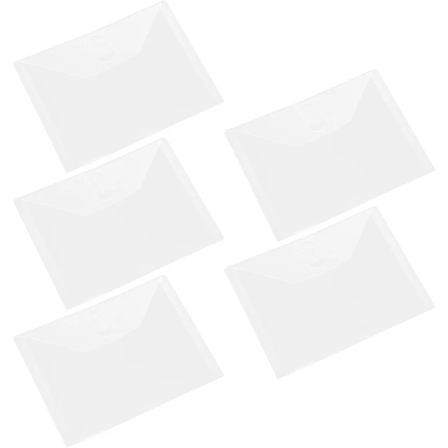 5PCS STENCILS STORAGE Bags Templates Pouches Postcard Bags Stencils ...