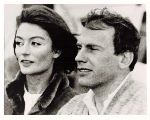 PHOTO CINEMA JEAN LOUIS TRINTIGNANT ANOUK AIMEE TRAGE ARGENTIQUE 25 x ...