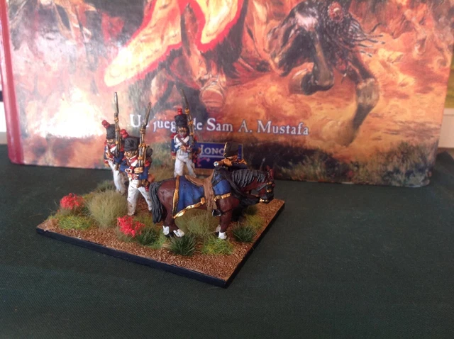 28MM PERRY MINIATURES Napoleonic Wars French ADC Staff observing the ...