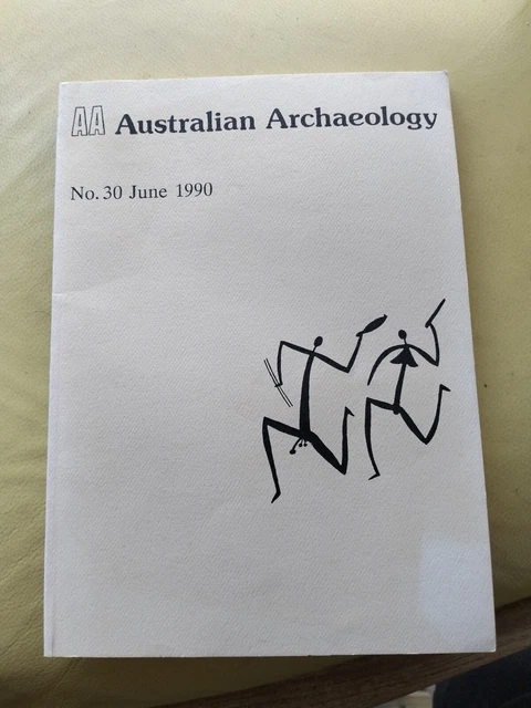 AUSTRALIAN ARCHEOLOGY PUBLICATION No 30 June 1990 $20.00 - PicClick AU