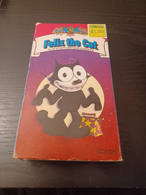 FELIX THE CAT VHS Video Tape vintage plus other cartoon classics. 9/22 ...