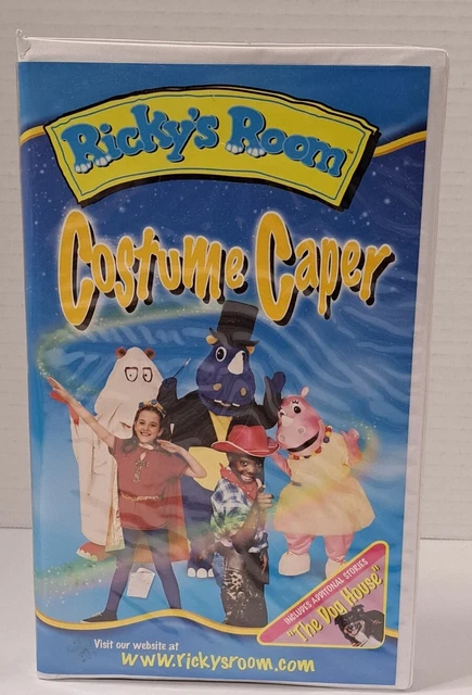 VHS RICKY'S ROOM Costume Caper 1999 Rhino-riffic $40.00 - PicClick CA