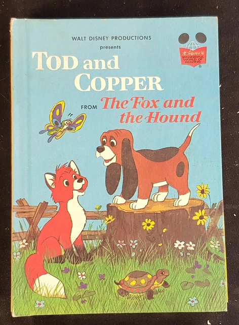 WALT DISNEY'S WONDERFUL world of reading book tod & copper fox & the ...