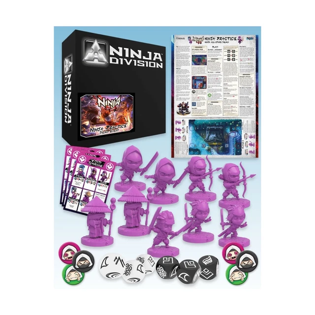 SODA POP MINIS Boardgame Ninja Allstars - Ninja Practice VG/NM £32.19 ...