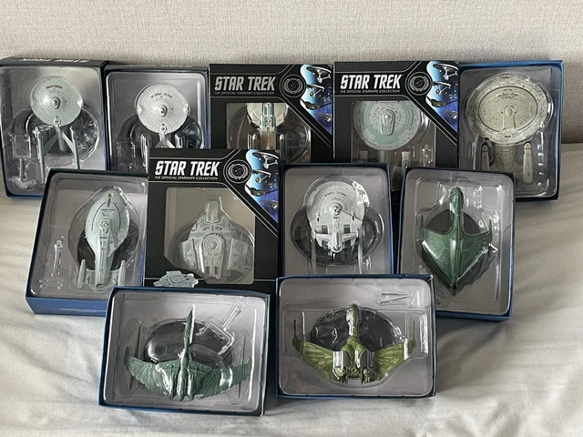 EAGLEMOSS STAR TREK Die-cast Ships £30.00 - PicClick UK