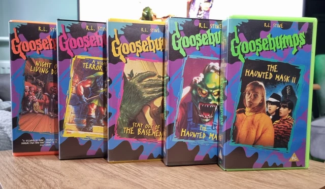 GOOSEBUMPS VHS - Night Of The Living Dummy, Night In Terror Tower, Stay ...