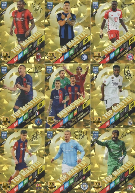 PANINI FIFA 365 Adrenalyn XL 2024 TOP Master/Limited Edition/XXL ...