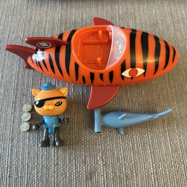 OCTONAUTS TALKING TIGER Shark Gup-B Figure - Original - Complete ...