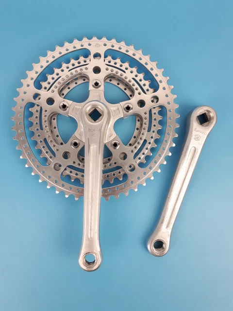 PÉDALIER SPIDEL STRONGLIGHT 52/42/32 France 1970s vélo vintage bicycle crankset EUR 69,90 ...