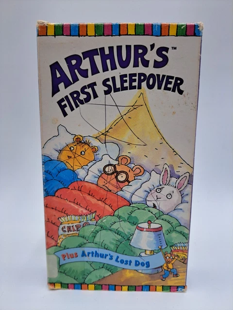 ARTHUR’S FIRST SLEEPOVER & Arthur’s Lost Dog (VHS 1998) £1.82 - PicClick UK