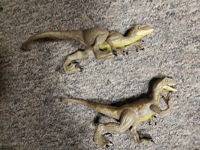 MATTEL JURASSIC WORLD Legacy Collection Isla Nublar Escape Raptors ONLY ...