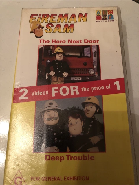 RARE VINTAGE FIREMAN Sam Vhs G Abc Vid $25.52 - PicClick AU