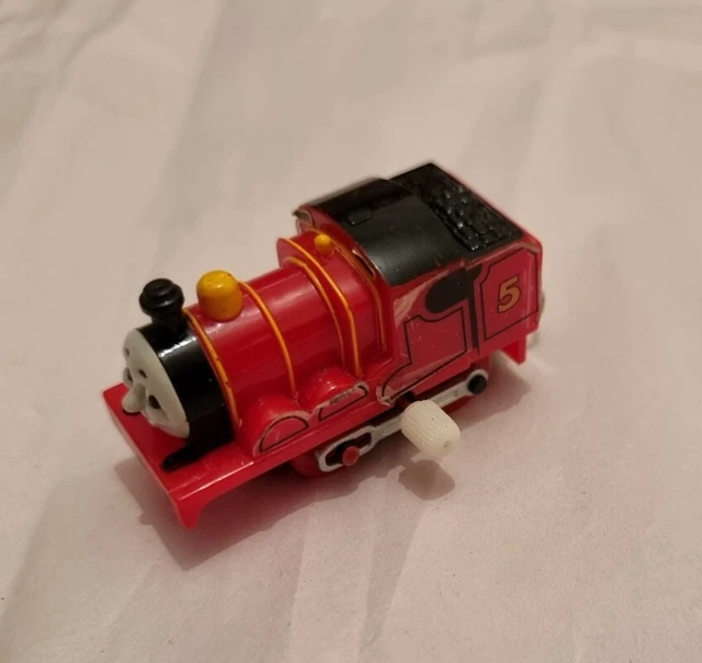 THOMAS THE TANK Engine & Friends TOMY WIND UP UPS JAMES TRAIN - COMBI POST . £7.99 - PicClick UK