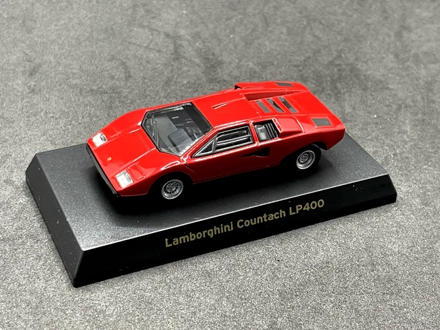 KYOSHO 1/64 LAMBORGHINI collection1 countach LP400 Red diecast model ...