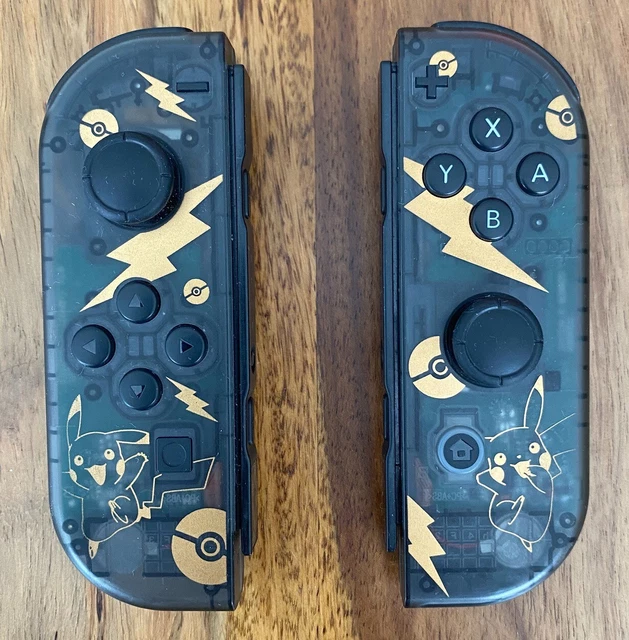 NINTENDO SWITCH JOY Con Controller Pikachu Pokemon Gamepad EUR 54,99 ...