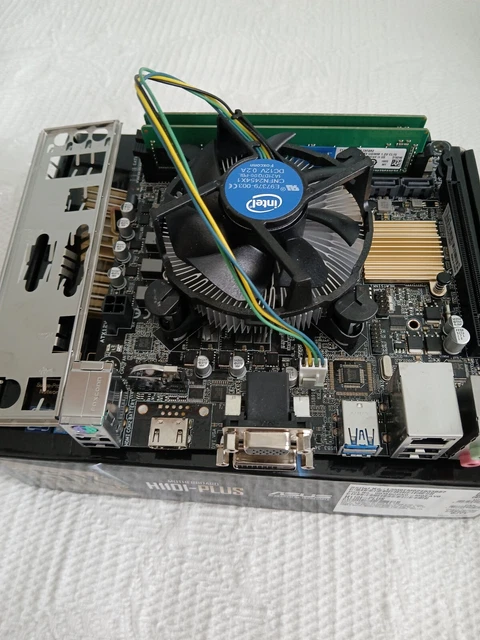 ASUS H110I-PLUS MINI itx motherboard bundle £19.99 - PicClick UK