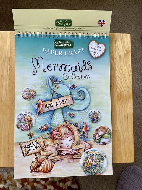 MERMAIDS COLLECTION PAPER Craft Pad-Not Die Cut-Katy Sue Designs 80 ...