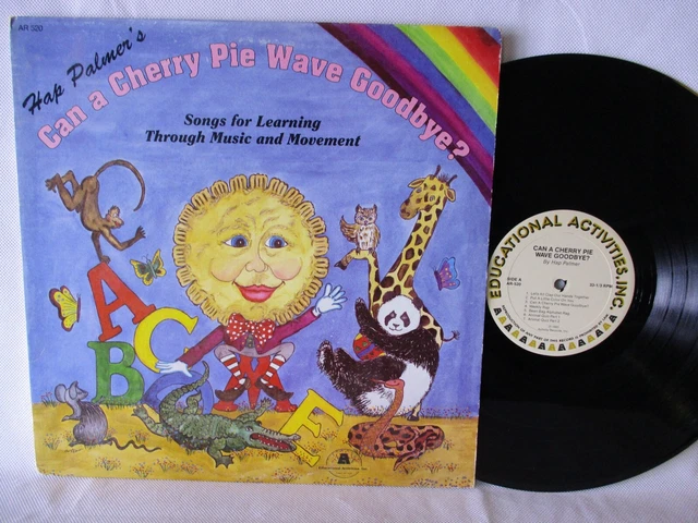 HAP PALMER CAN A Cherry Pie Wave Goodbye? 1991 Record Educational ...