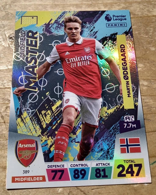 PANINI ADRENALYN XL Premier League 2023 Card # 389 Midfield Master ...