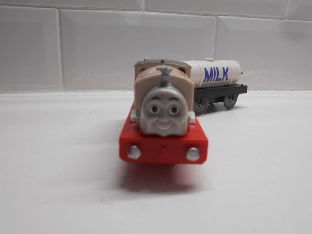 TOMY TRACKMASTER THOMAS the tank engine train stanley and milk £12.99 ...