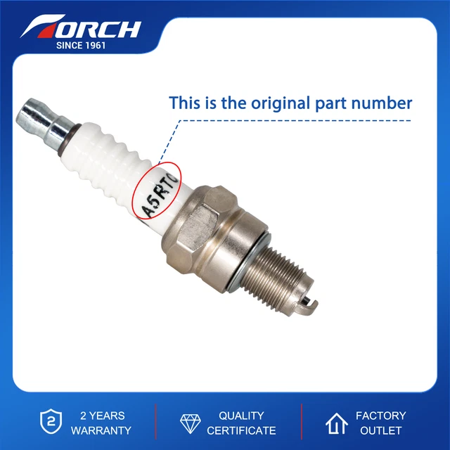 TORCH A5RTC SPARK Plug M10x1 for CR5HSB 98056-55777 NGK 2874 3228 ...