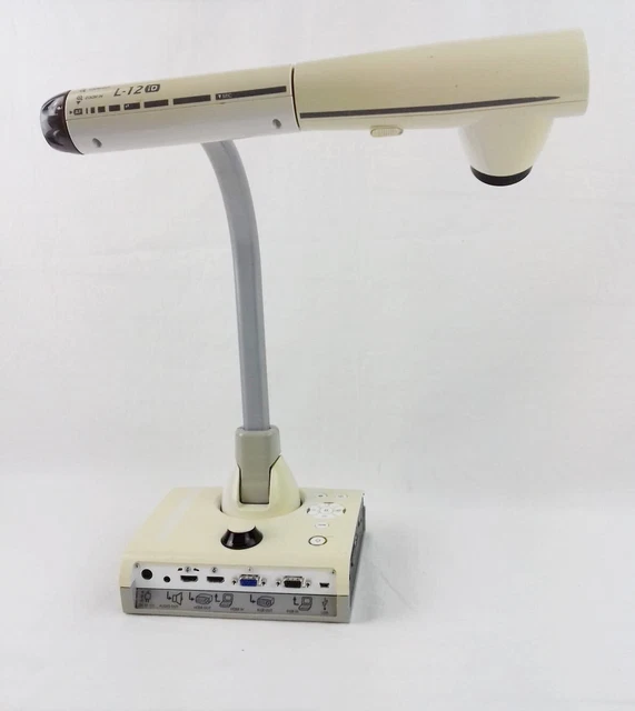 ELMO L-12 ID Document Camera Stand Presentation Visualizer Projector ...