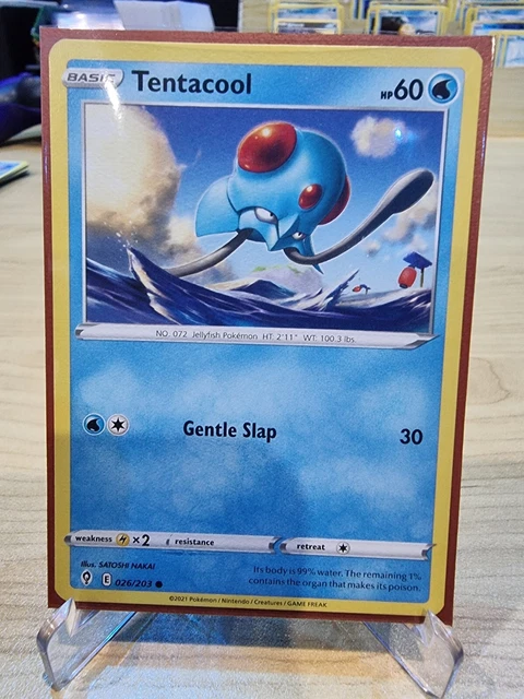 SWSH07: EVOLVING SKIES #026/203 Tentacool Pokemon Tcg $2.50 - PicClick AU