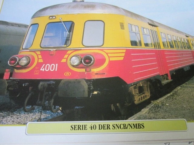 EISENBAHN FAKTEN 8 Belgien Serie 40 SNCB und NMBS 1957 EUR 3,73 ...