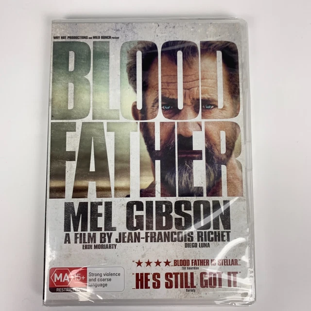 BLOOD FATHER (DVD, 2016) Mel Gibson Erin Moriarty Region 4 new sealed $9.75 - PicClick AU
