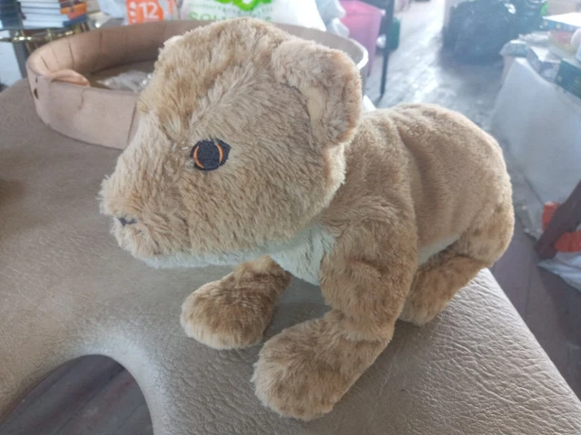 IKEA DJUNGELSKOG CHEETAH Cub Baby Big Cat Lion Plush Tan Spots Sewn ...