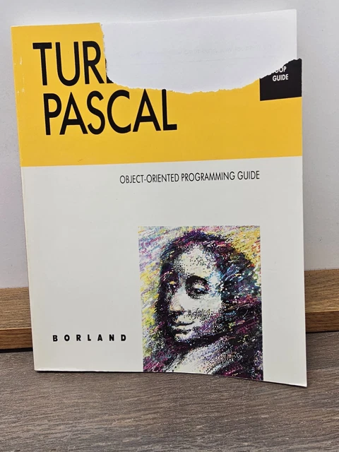 BORLAND TURBO PASCAL Object Oriented Programming Guide 5.5 $4.95 - PicClick