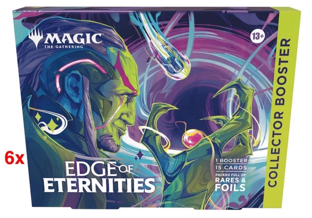 EDGE OF ETERNITIES Collector Booster Box Omega Pack - MTG IN MANO ...