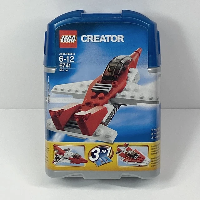LEGO CREATOR 6741 Set 3 In 1 Mini Jet, Spaceship, Speedboat 63pcs £21. ...
