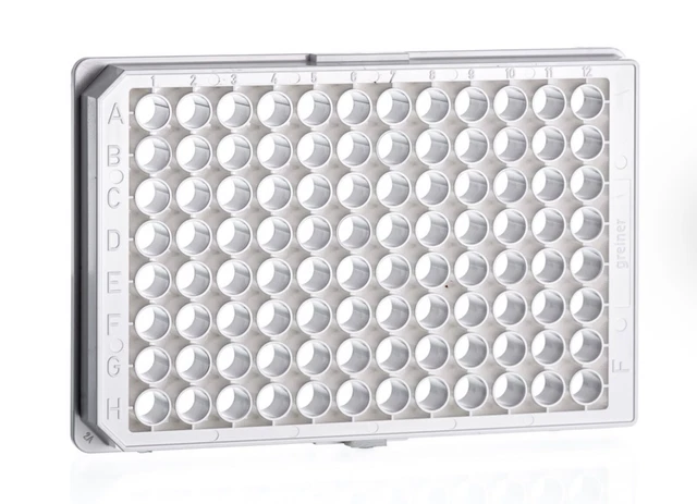 GREINER BIO-ONE® ΜCLEAR® 96 well Microplate Flat Bottom Non-Binding 10 ...