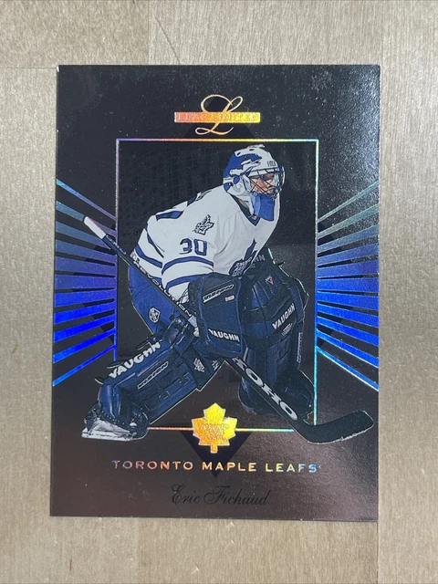 1994-95 TORONTO MAPLE Leafs ROOKIE Eric Fichaud Leaf Limited ROOKIE ...