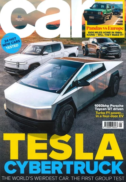 CAR MAGAZINE: TESLA Cybertruck, Porsche Taycan, Stefan Johansson, BMW ...