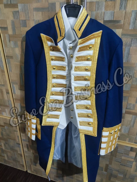 NAPOLEONIC COMMODORE NORRINGTON Pirates Of The Caribbean Uniform Frock ...